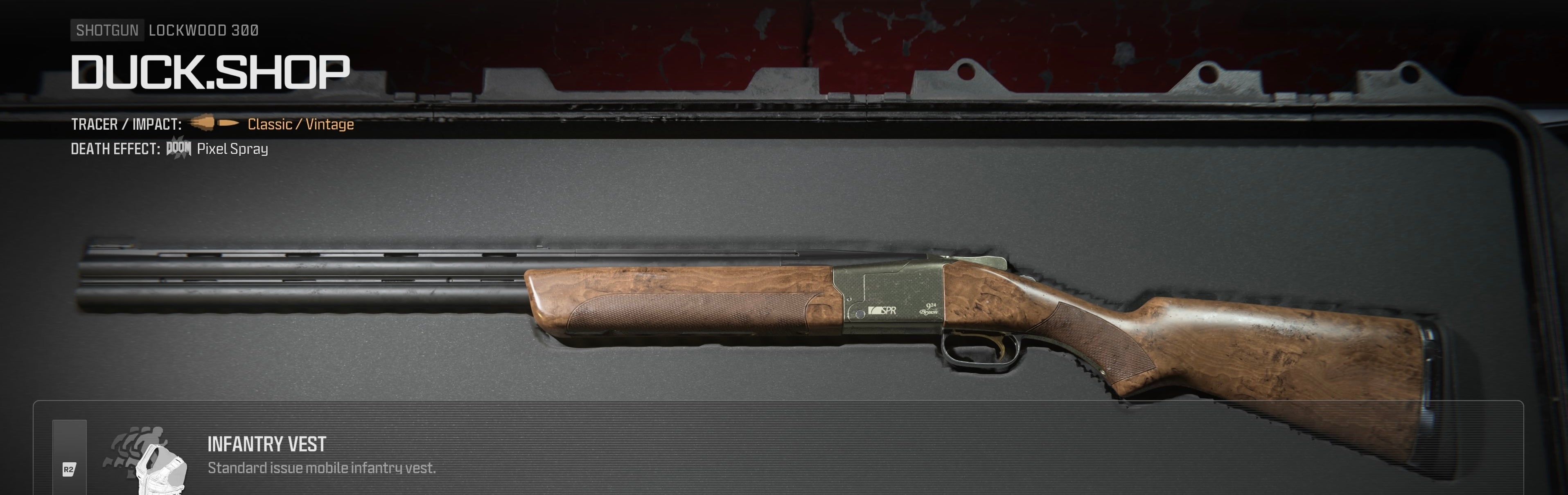 Doom Shotgun long barrel (Permanent Unlock) – DirtyDucks